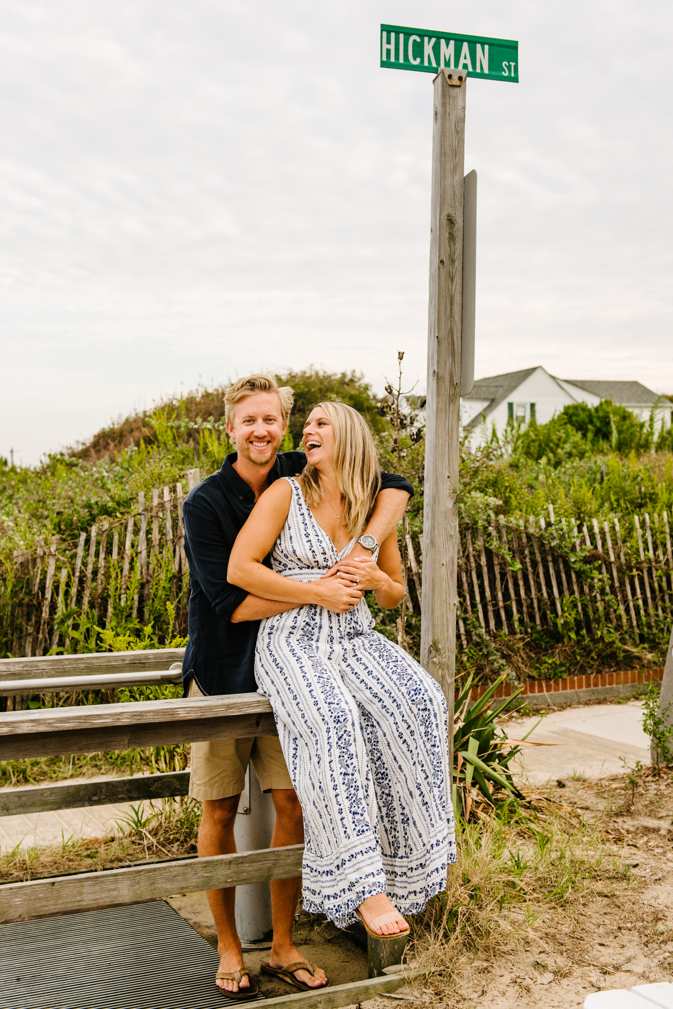 Rehoboth Beach Boardwalk Engagement Session | Chelsea + Conway ...