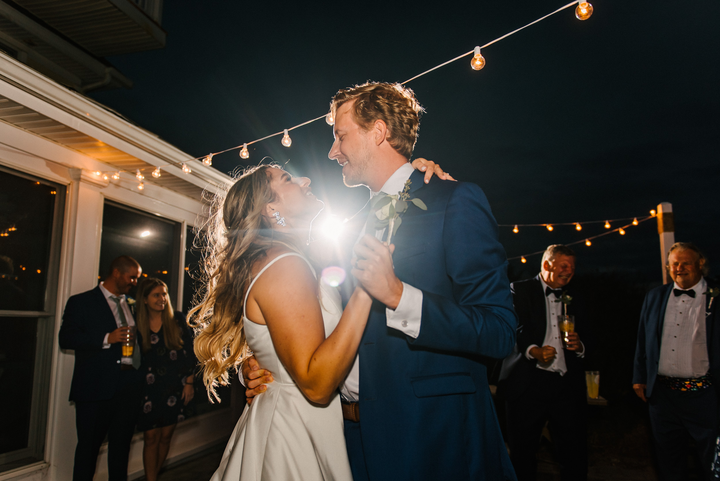 Intimate Rehoboth Beach Wedding | Chelsea + Conway ...