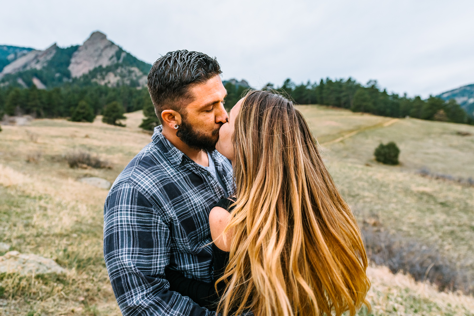 Boulder Colorado Engagement Photos | Chautauqua Park | Marissa + Kevin ...