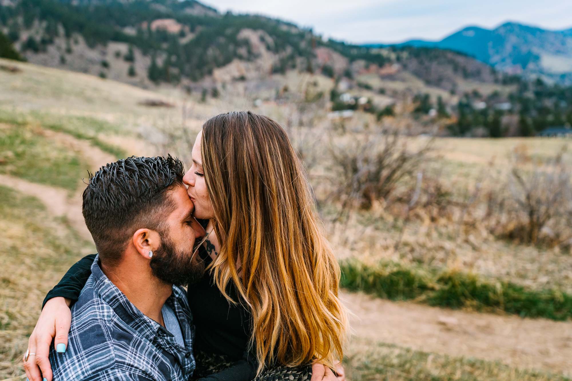 Boulder Colorado Engagement Photos | Chautauqua Park | Marissa + Kevin ...