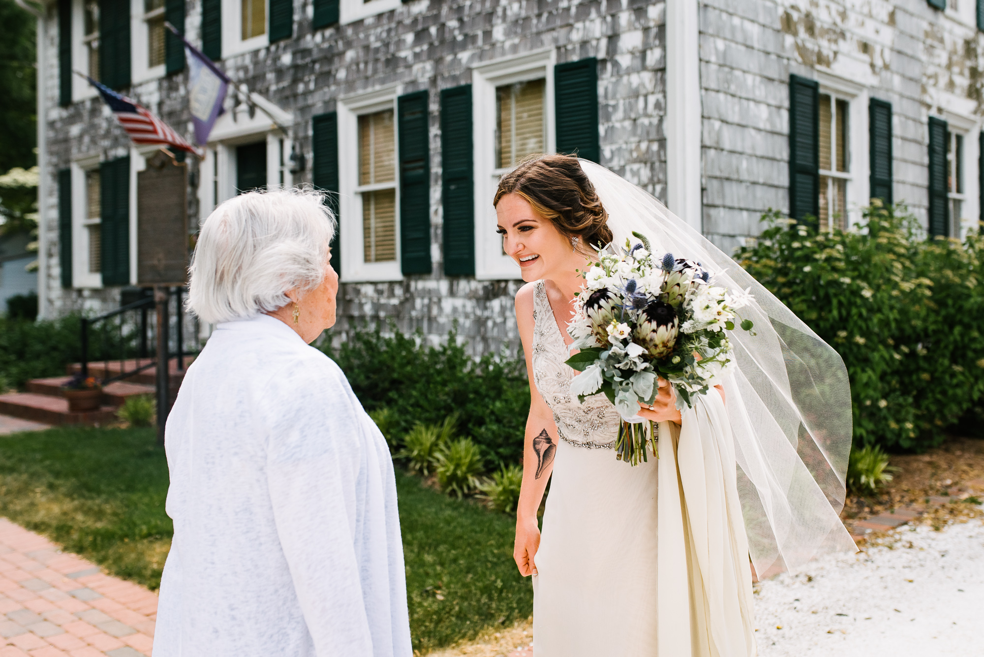 Coastal Delaware Wedding | Lewes Historical Society | Rebecca + Nick ...