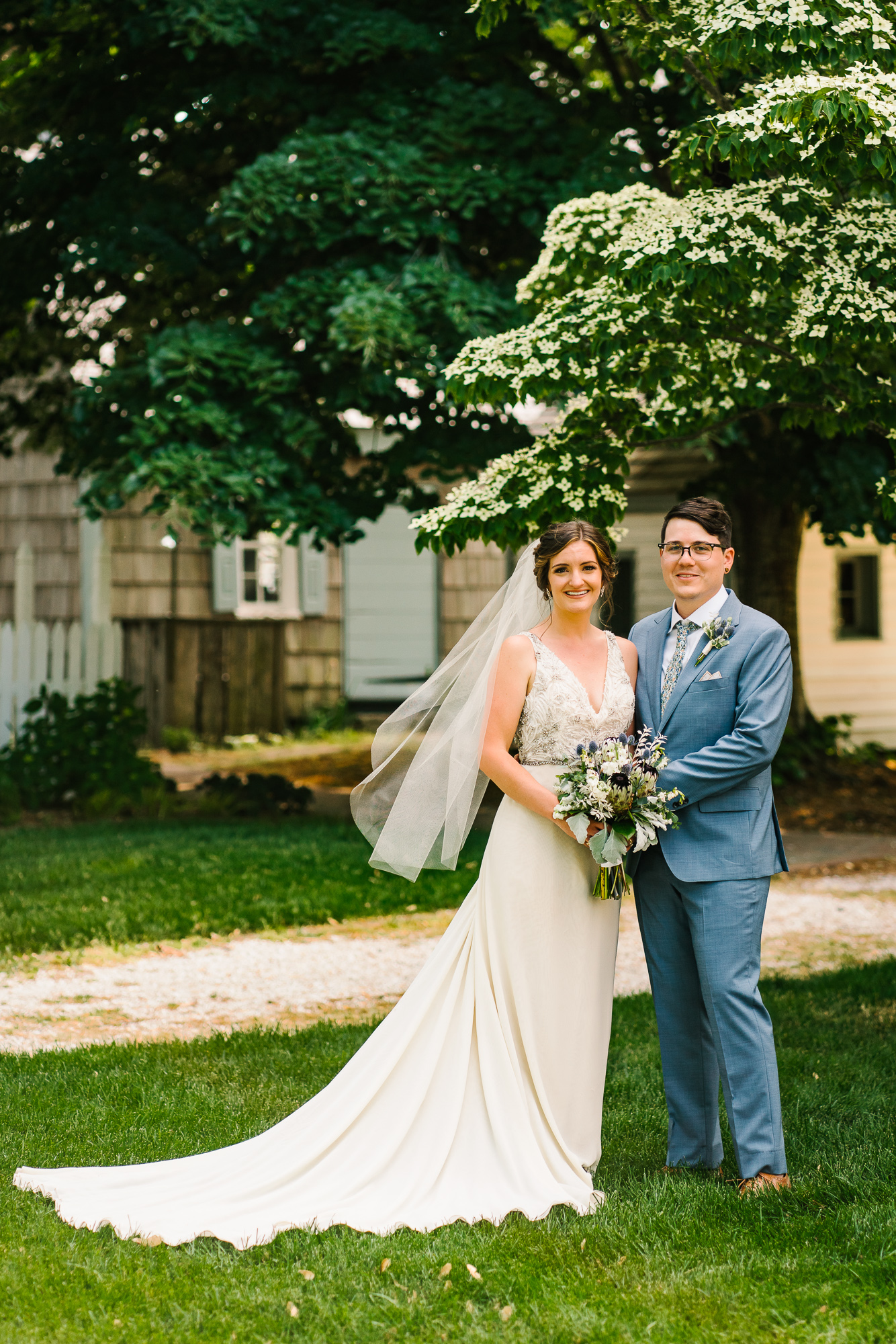 Coastal Delaware Wedding | Lewes Historical Society | Rebecca + Nick ...