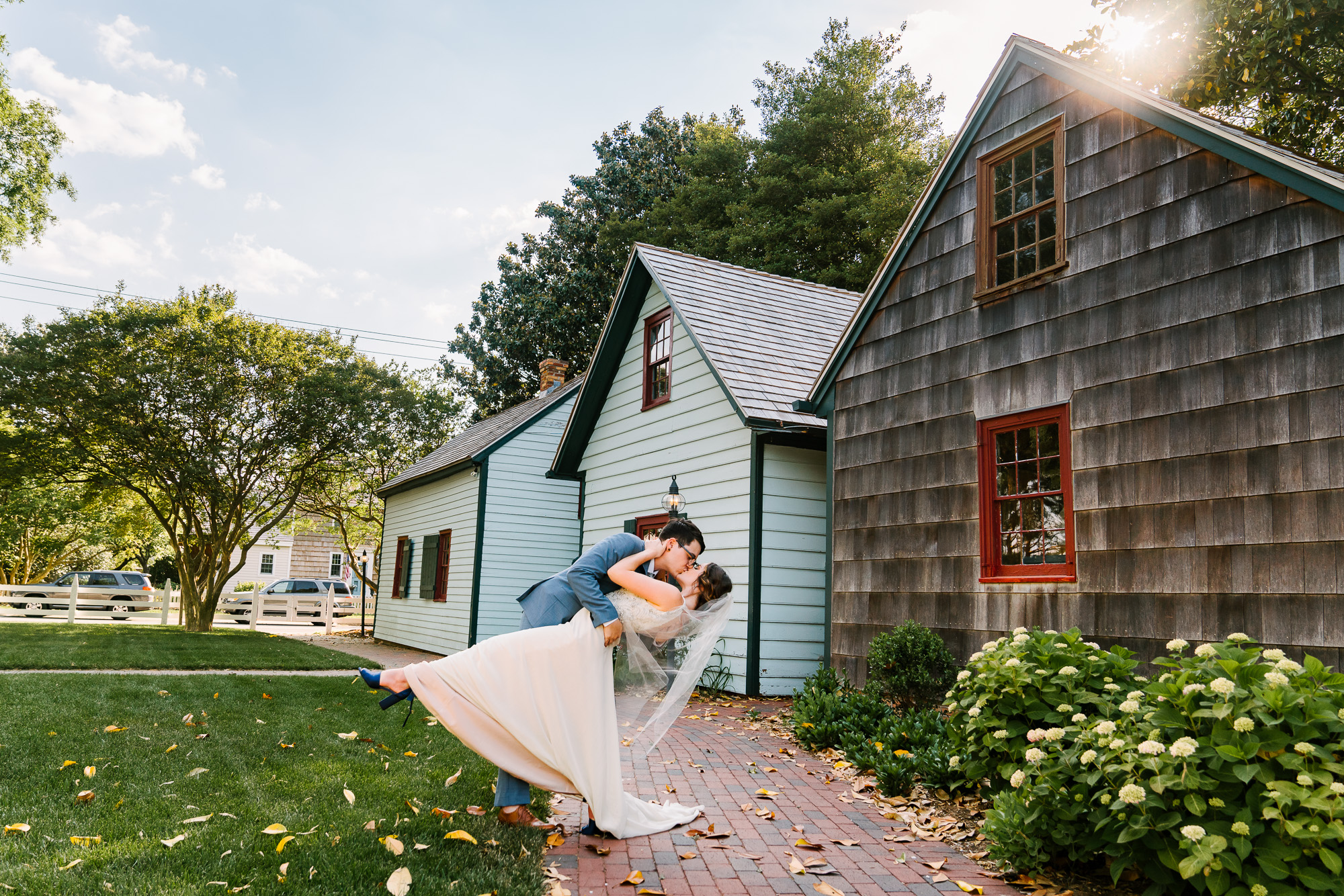 Coastal Delaware Wedding | Lewes Historical Society | Rebecca + Nick ...
