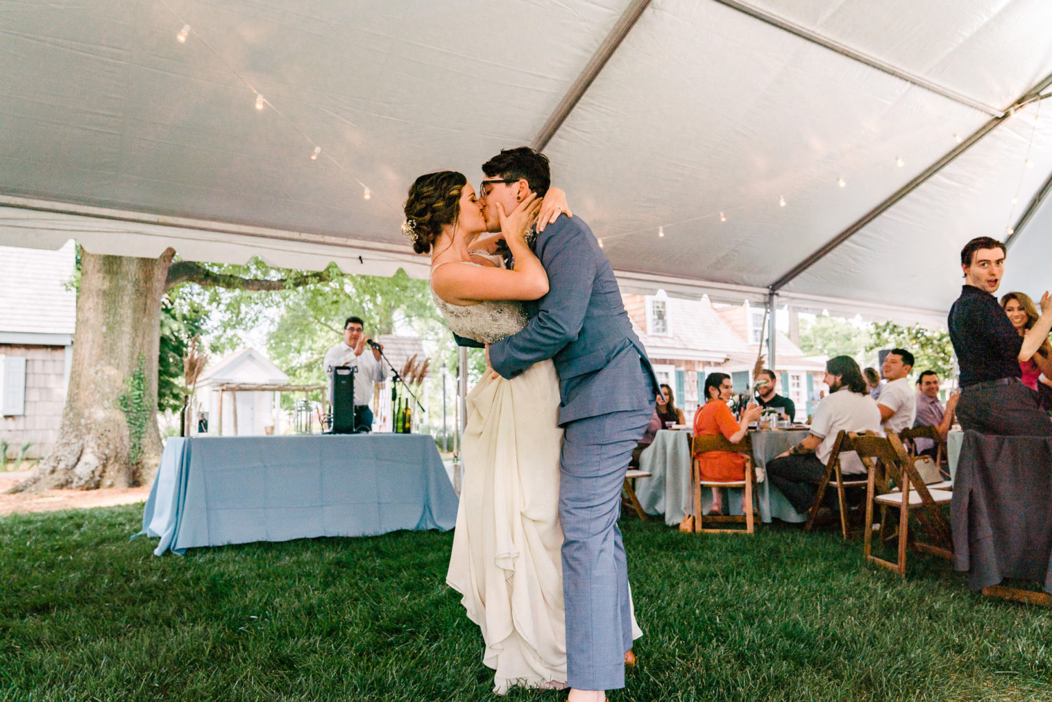 Coastal Delaware Wedding | Lewes Historical Society | Rebecca + Nick ...