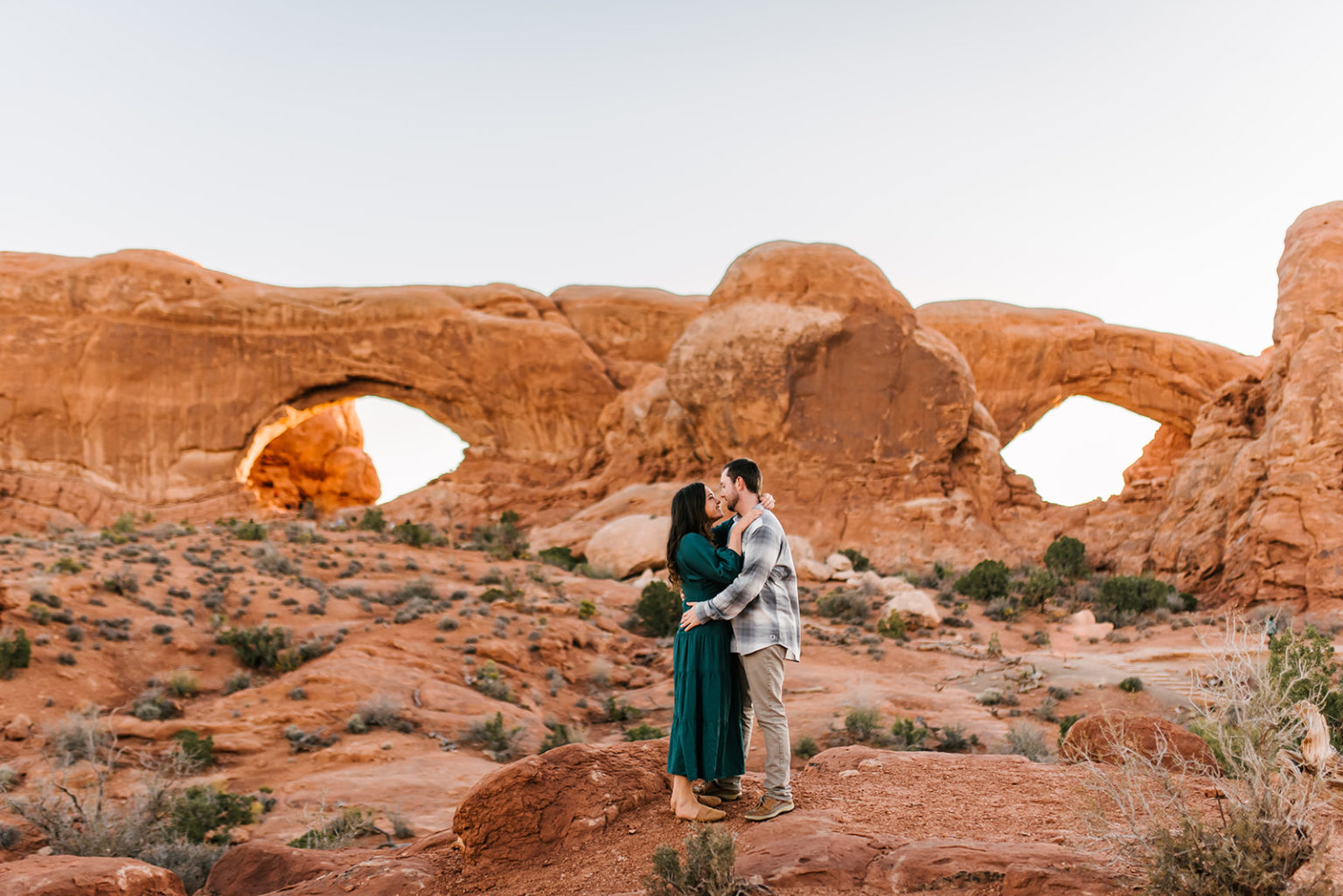 Arches National Park Engagement Photos | Moab, Utah | Sabrina + Kyle ...