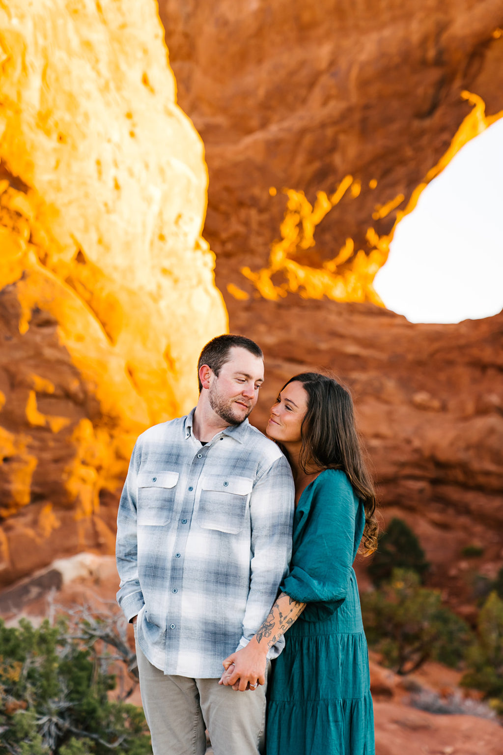 Arches National Park Engagement Photos | Moab, Utah | Sabrina + Kyle ...