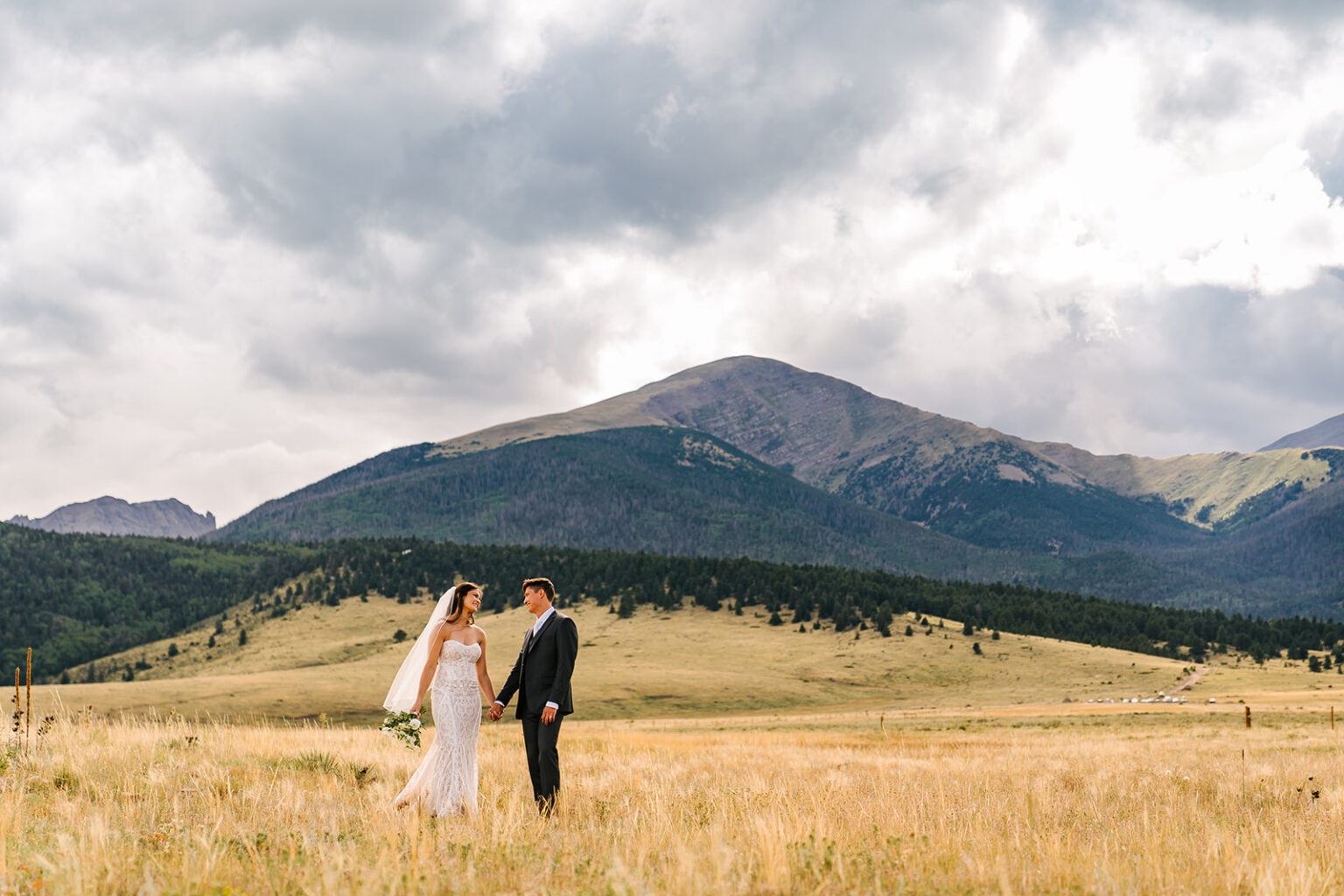 Three Peaks Ranch Wedding | Cassidy + Seth | Westcliffe, Colorado ...