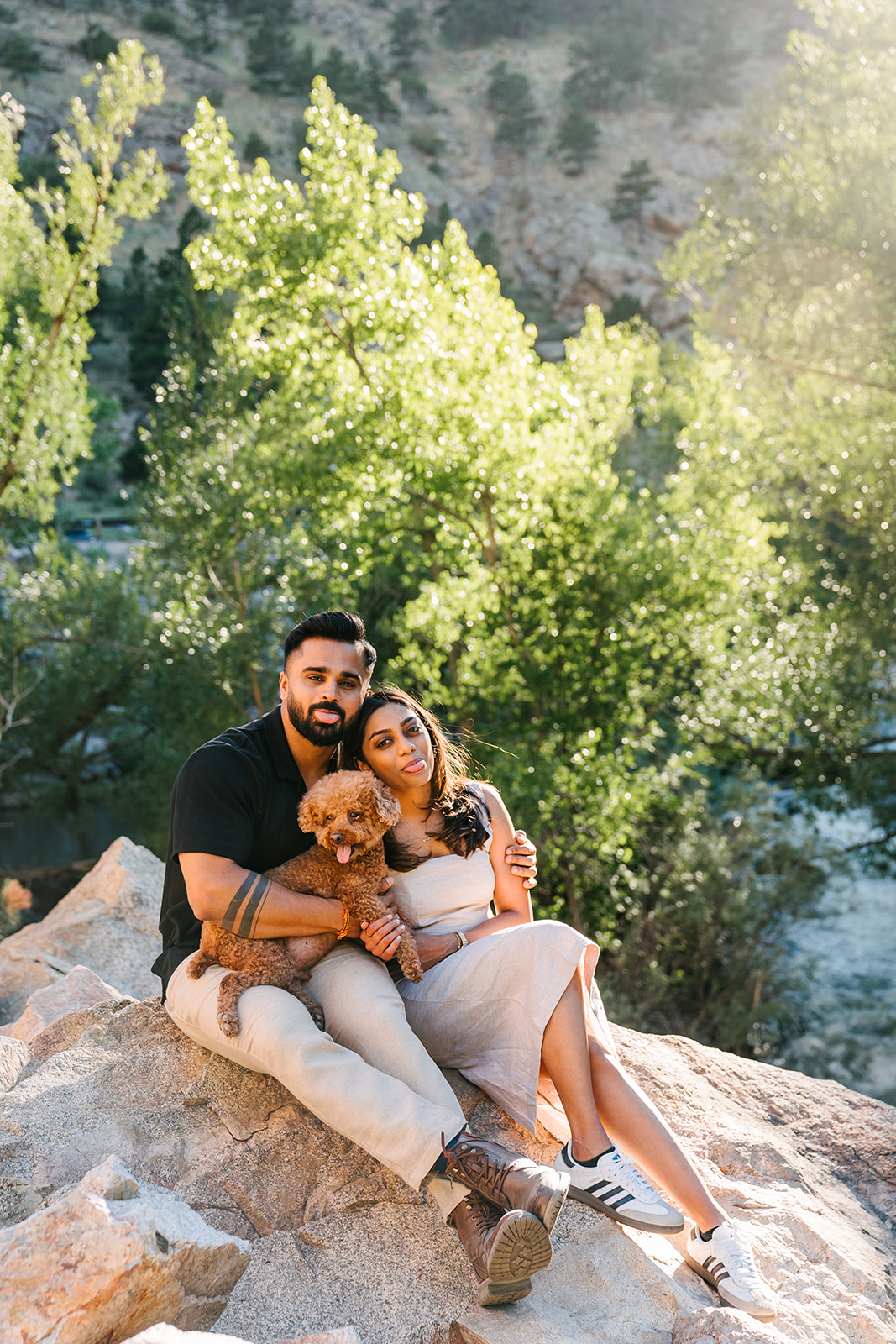 Golden Hour Engagement Photos | Boulder, Colorado | Smriti + Vasu ...