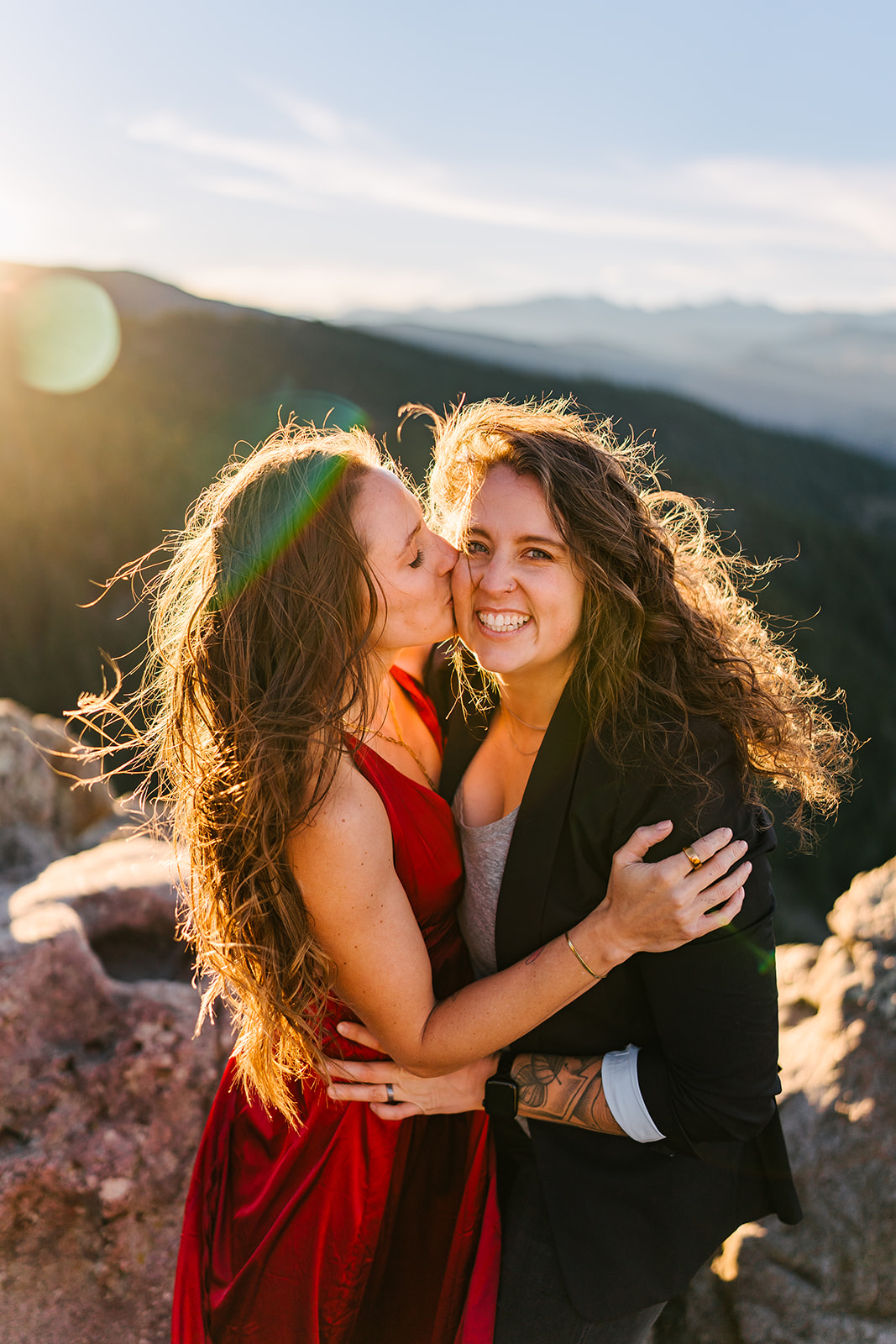 Lost Gulch Overlook Engagement Photos | Danielle + Sara - Colorado ...